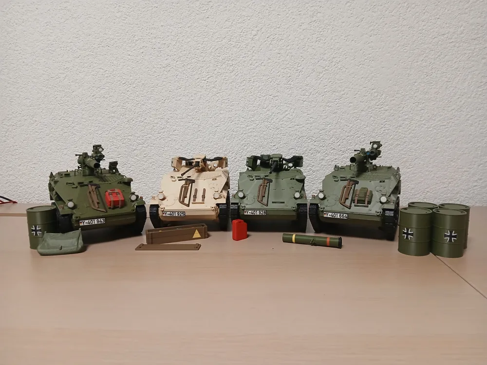 CyberBrick Wiesel 1/16 Accessory kit -Full Package by PrivateMiku ...