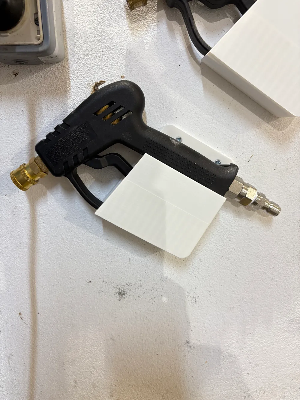 Short Pressure Washer Gun Holder - Free 3D Print Model - MakerWorld