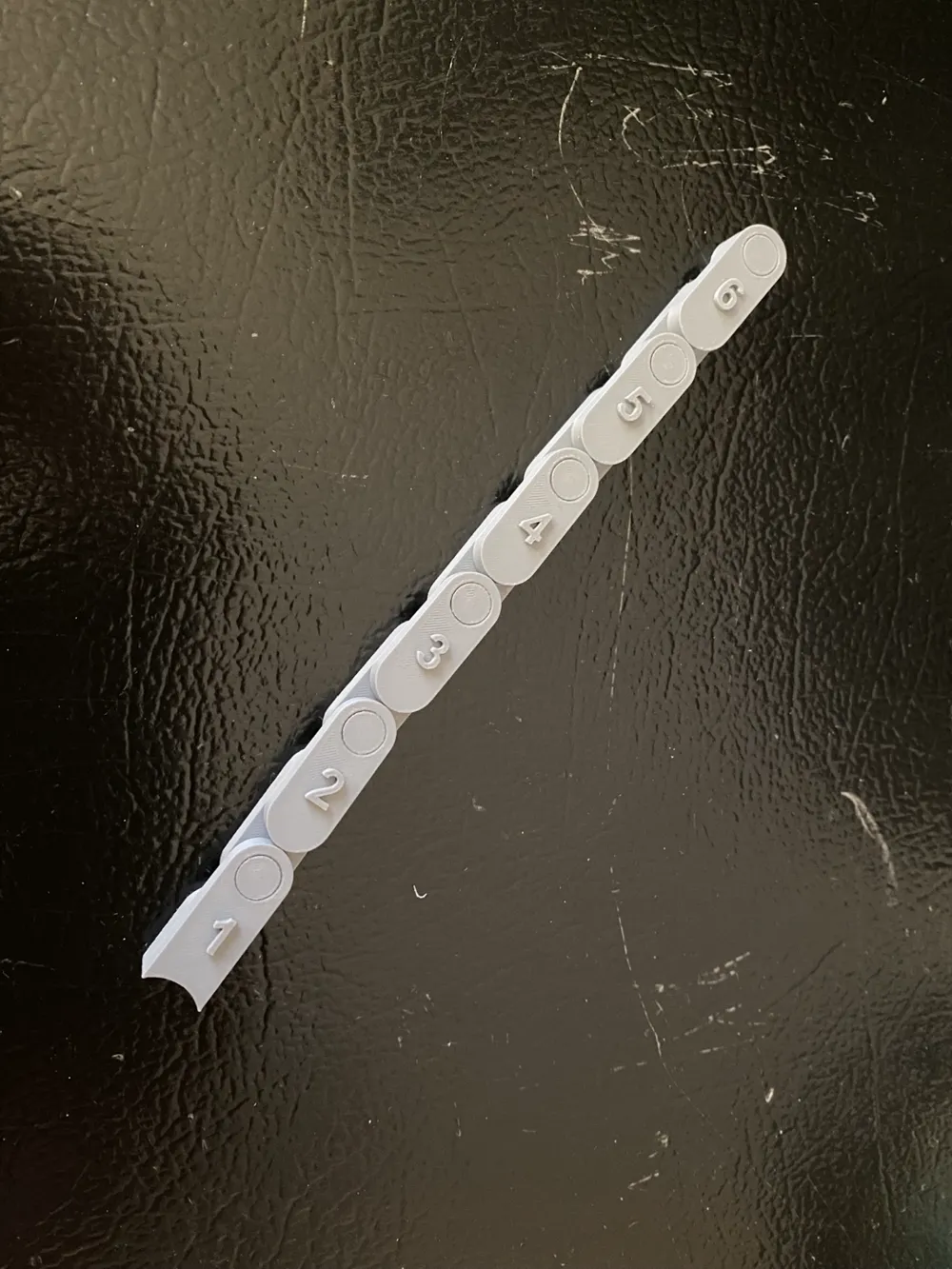 Articulated Ruler 4 - 12 Inches - Free 3D Print Model - MakerWorld