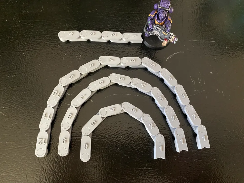 Articulated Ruler 4 - 12 Inches - Free 3D Print Model - MakerWorld