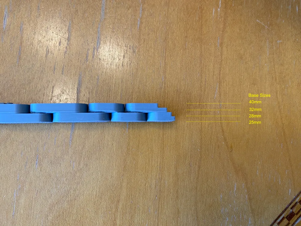 Articulated Ruler 4 - 12 Inches - Free 3D Print Model - MakerWorld