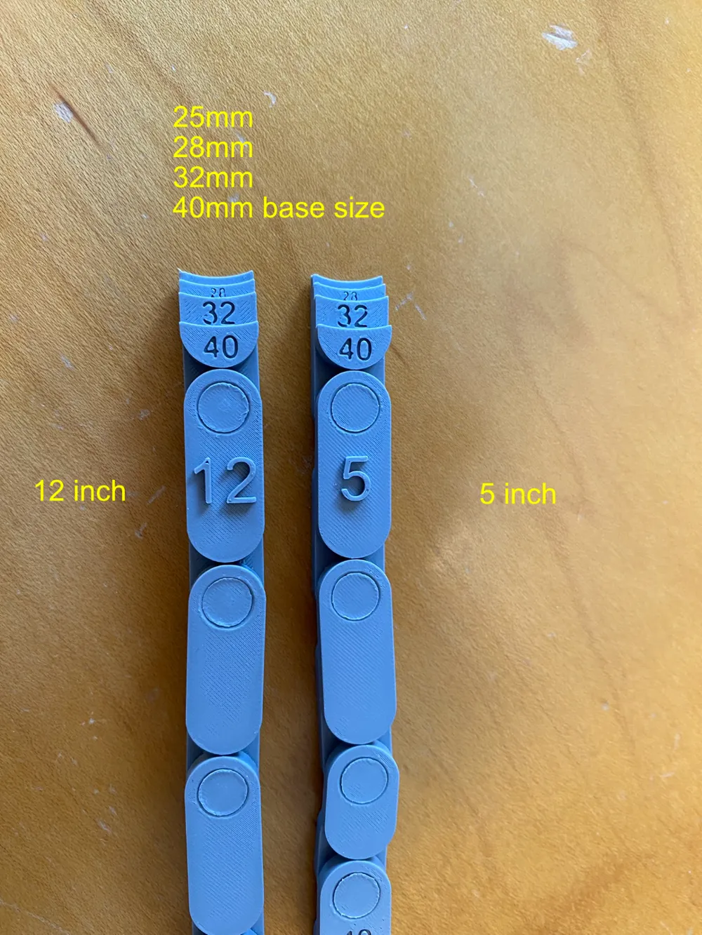 Articulated Ruler 4 - 12 Inches - Free 3D Print Model - MakerWorld