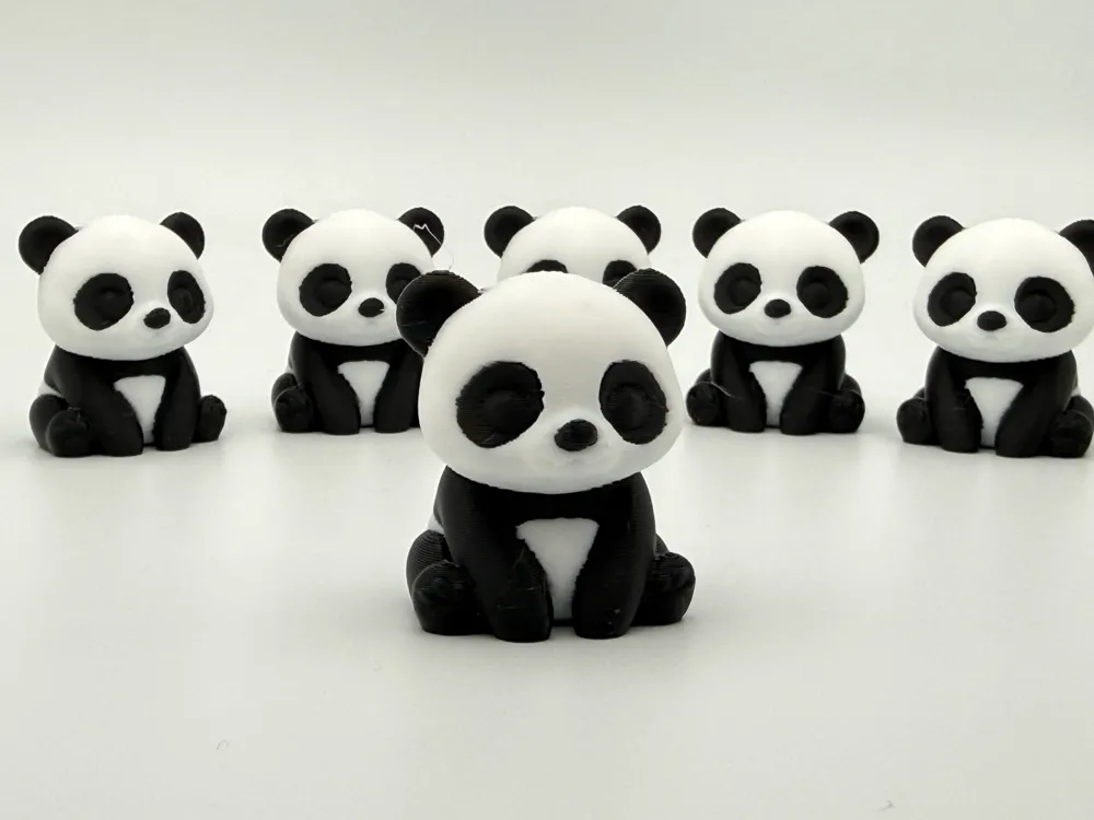 Panda Pequeño – El Amigo de Bambú Más Adorable - Modelo de impresión 3D ...