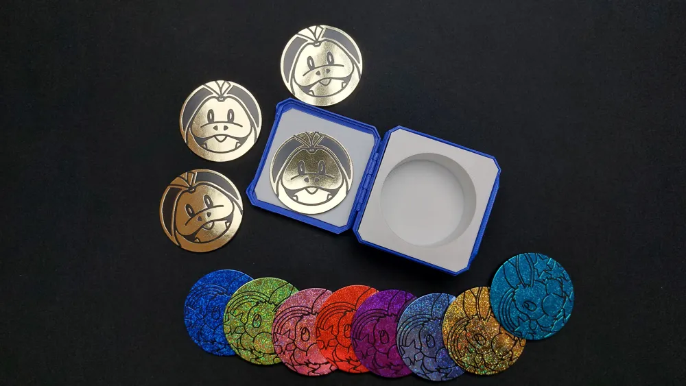 Pokemon Coins Storage by NineSeven8 - MakerWorld