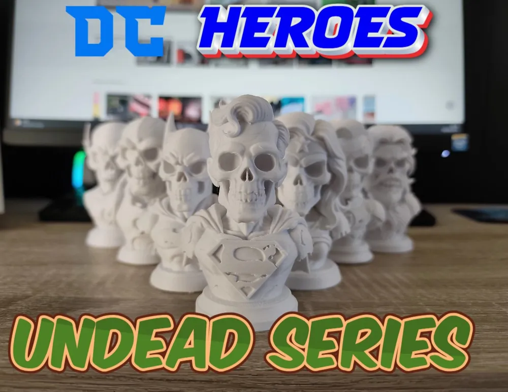 Dc Heroes - Undead Series - Free 3D Print Model - MakerWorld