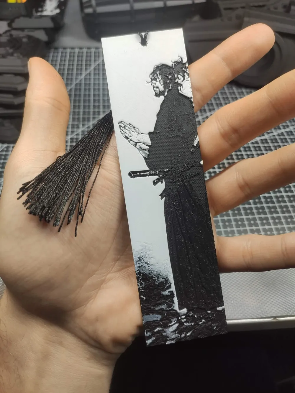 Vagabond manga Bookmark Hueforge - Free 3D Print Model - MakerWorld