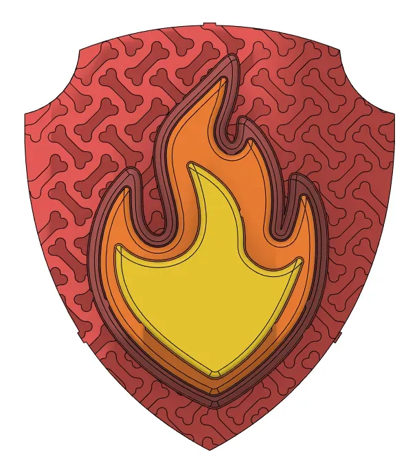 PAW PATROL Pup Tags - Free 3D Print Model - MakerWorld