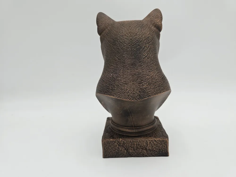RUSSIAN BLUE CAT BUST by Messy_Panda MakerWorld: Download Free 3D Models