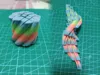 Fluid Slime - Spiral Cylinder - Free 3D Print Model - MakerWorld