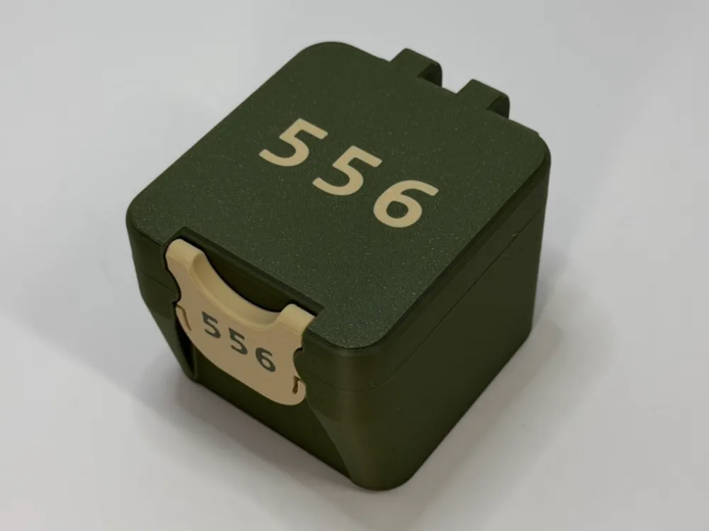 Ammo Box - 556/223 - MINI - 25 Rounds - Free 3D Print Model - MakerWorld