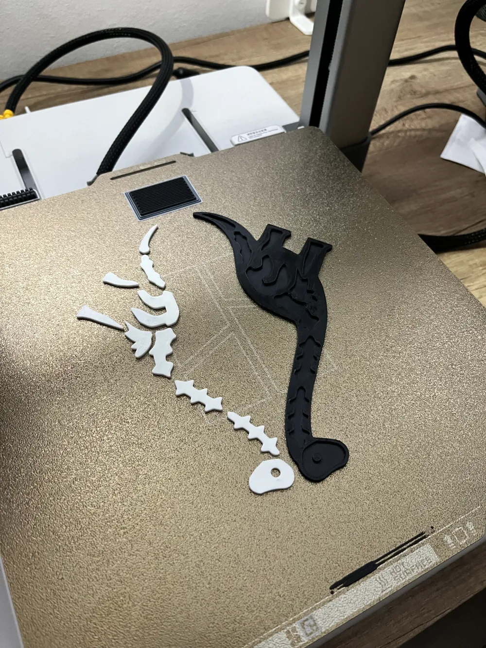 Brachiosaurus - dinosaur fossil - skeleton puzzle by FRTO - MakerWorld