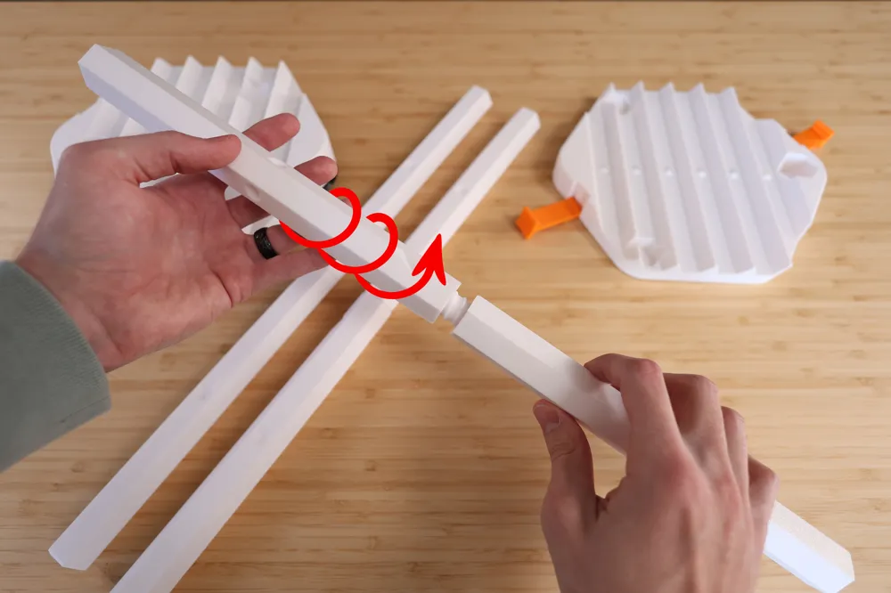Compact Collapsible Camping Stool - Free 3D Print Model - MakerWorld
