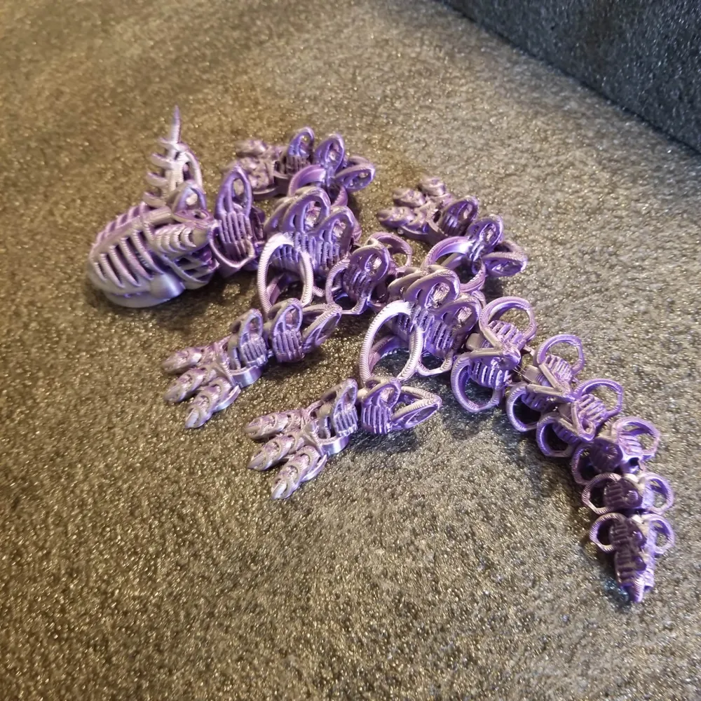 Shakaworld3D Articulated Baby Horned Rib Dragon by Shakaworld3D ...