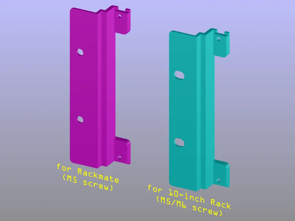 JONSBO DS8 3U Mounting Bracket for 10-inch Rack by klayf MakerWorld ...