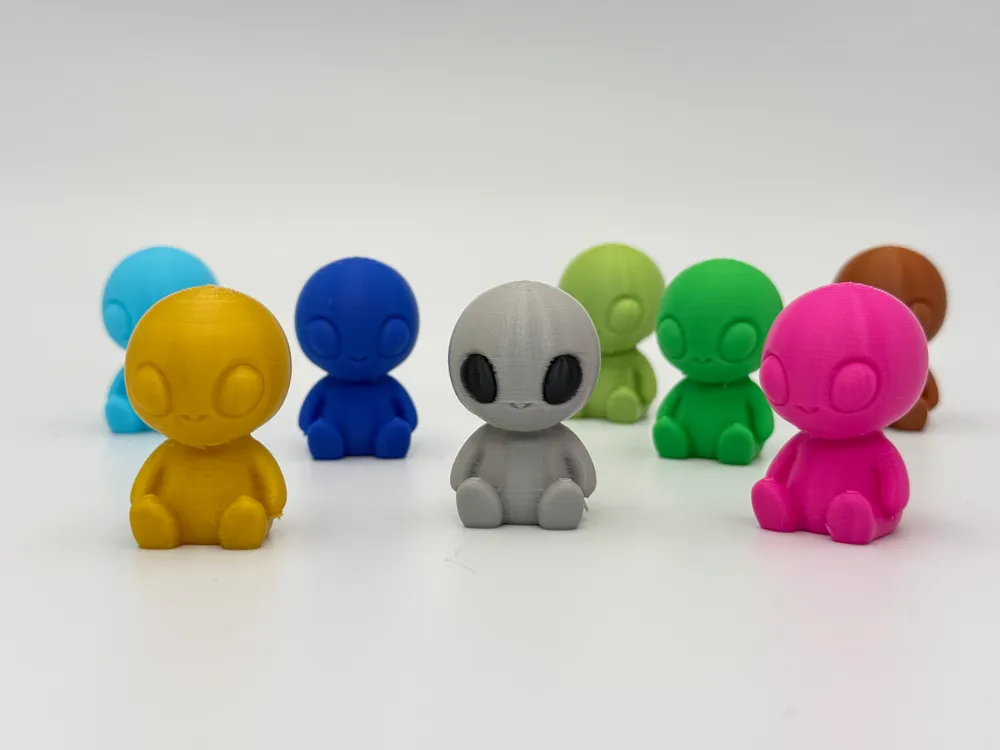 Cute Alien – Mini Sci-Fi (No Supports) - Free 3D Print Model - MakerWorld