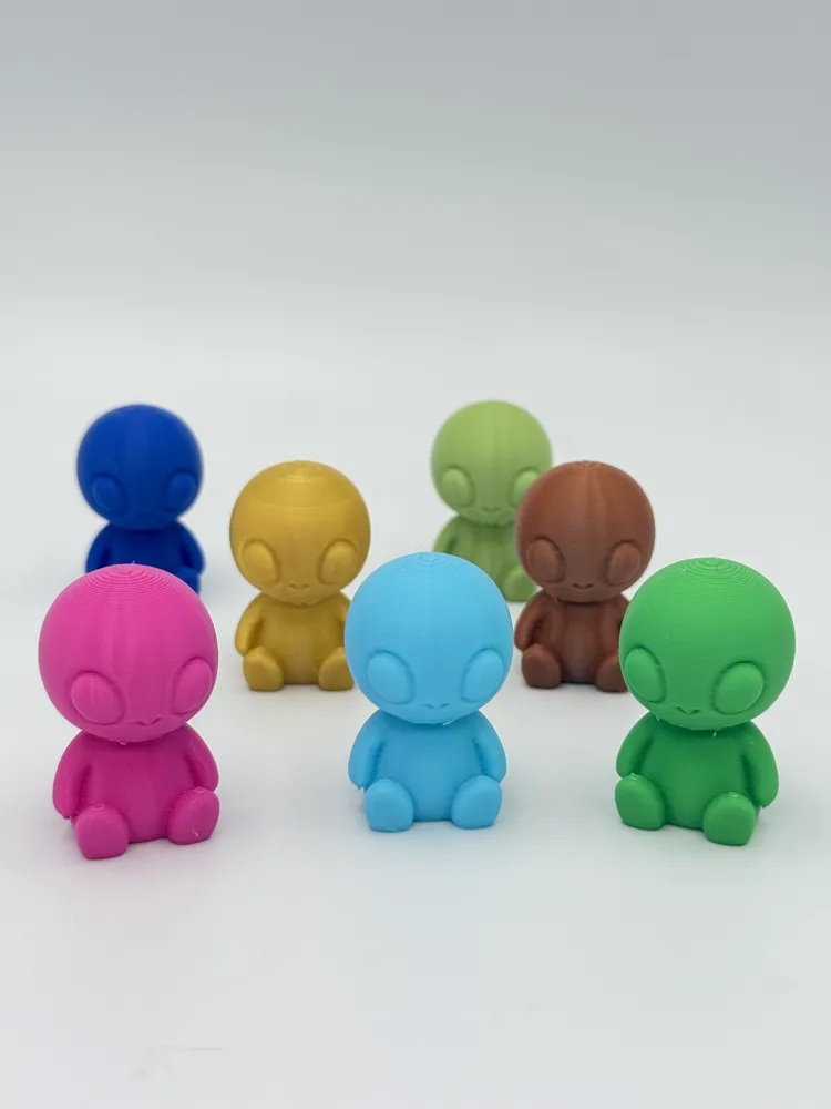 Cute Alien – Mini Sci-Fi (No Supports) - Free 3D Print Model - MakerWorld