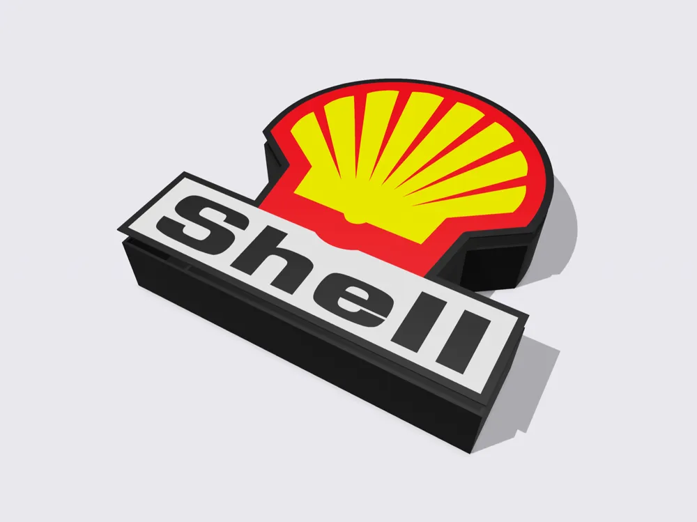 shell led Lightbox by Vitormhs - MakerWorld