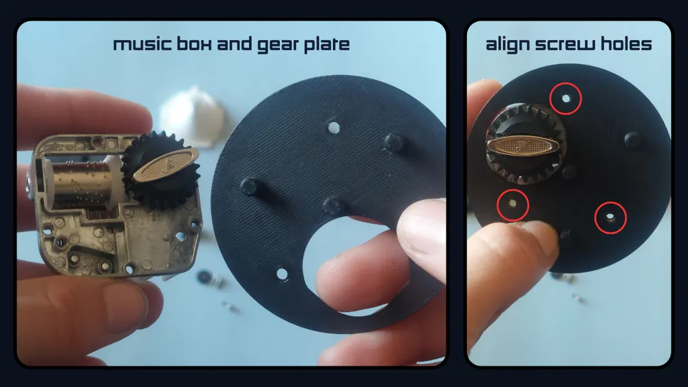 Ballerina Music Box - Kit-K014 - Free 3D Print Model - MakerWorld