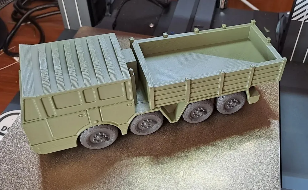 Tatra 813 8x8 KOLOS (1:40) - Free 3D Print Model - MakerWorld