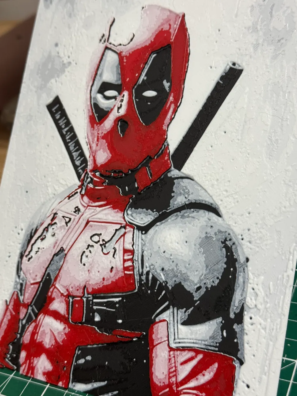 deadpool hueforge by Cuaquemole - MakerWorld