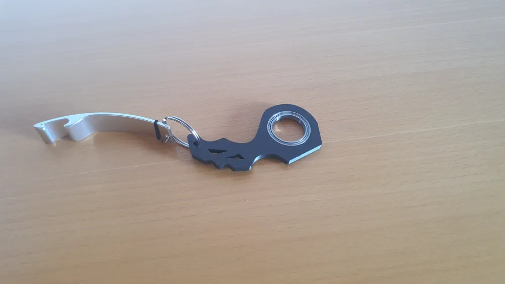 Karambit Keychain Spinner by Biviyt - MakerWorld