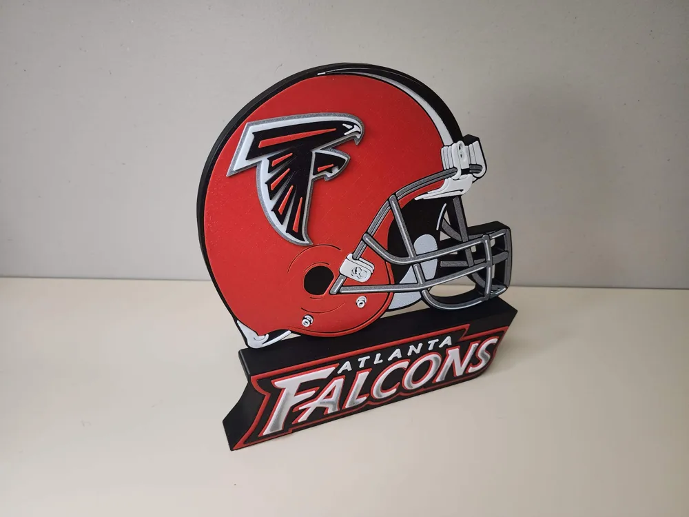 Atlanta Falcons Wall or Desk Display by briankstan - MakerWorld