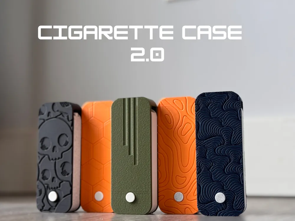 simple cigarette case 2.0 - Free 3D Print Model - MakerWorld