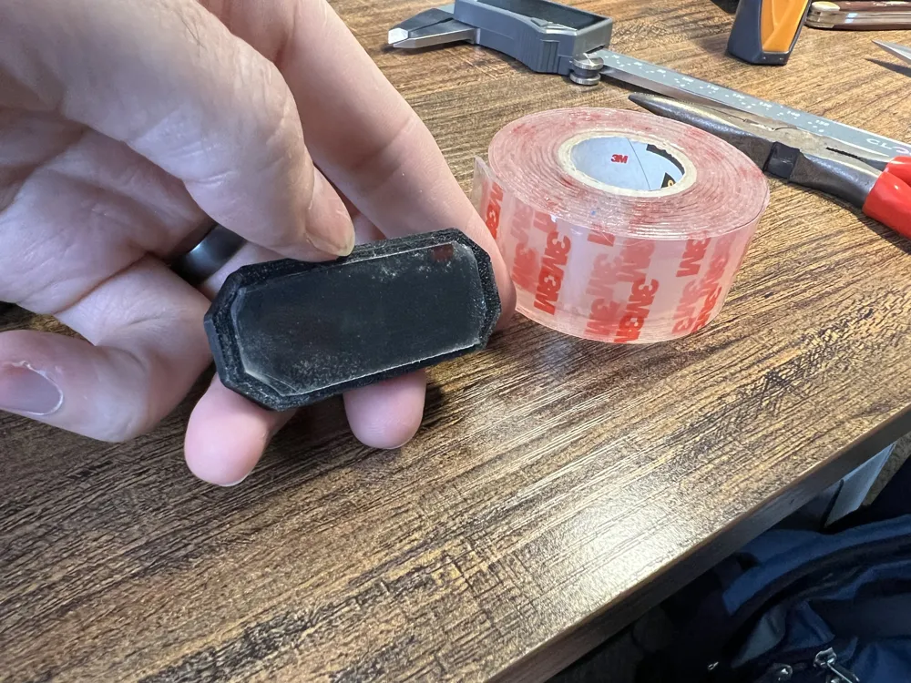 Compact Garage Door Opener for Tesla Model 3 & Y by wesyarber ...