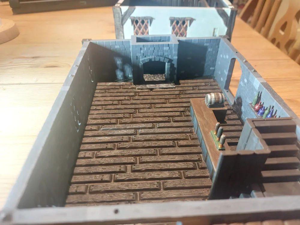 DnD Inn - Fully interactive D&D / Pathfinder set - Free 3D Print Model ...