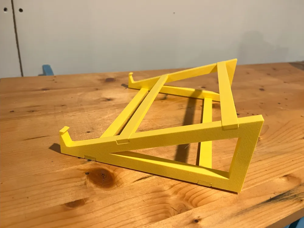 Laptop Stand with Cable Management Holes by Livertoes - MakerWorld