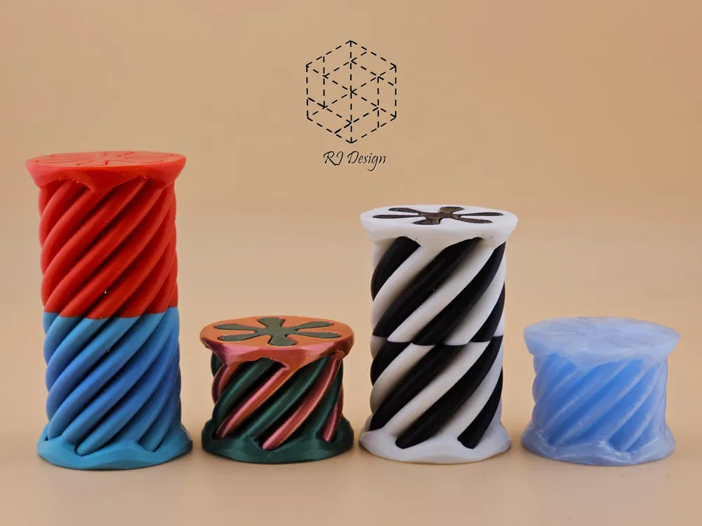 Vortex Interlock - Fidget Toy by RJ Design MakerWorld: Download Free 3D ...