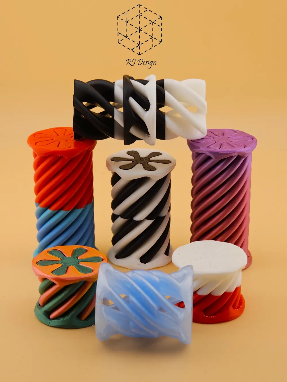 Vortex Interlock - Gioco di destrezza da RJ Design MakerWorld: Scarica ...