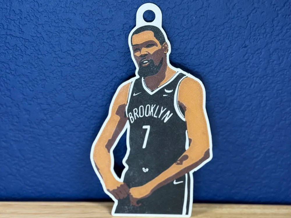 Kevin Durant - Brooklyn Nets by jckrenrut MakerWorld: Download Free 3D ...