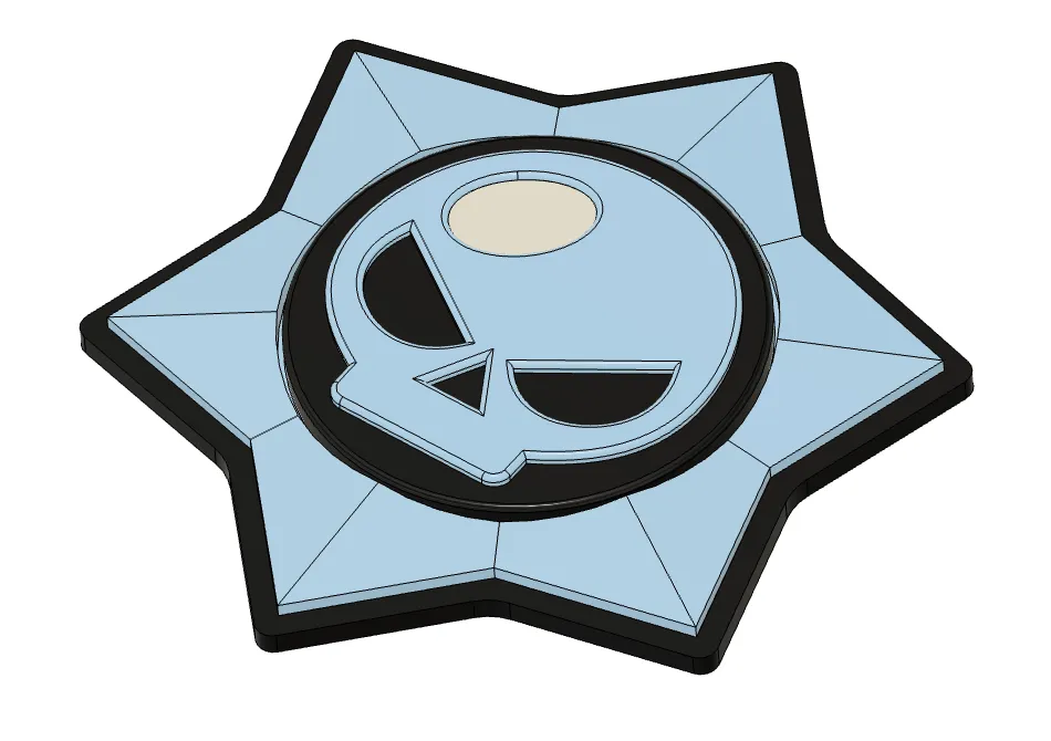 Brawl Stars Fidget Spinner Ranked version by TzomCZMakerWorld: Download ...