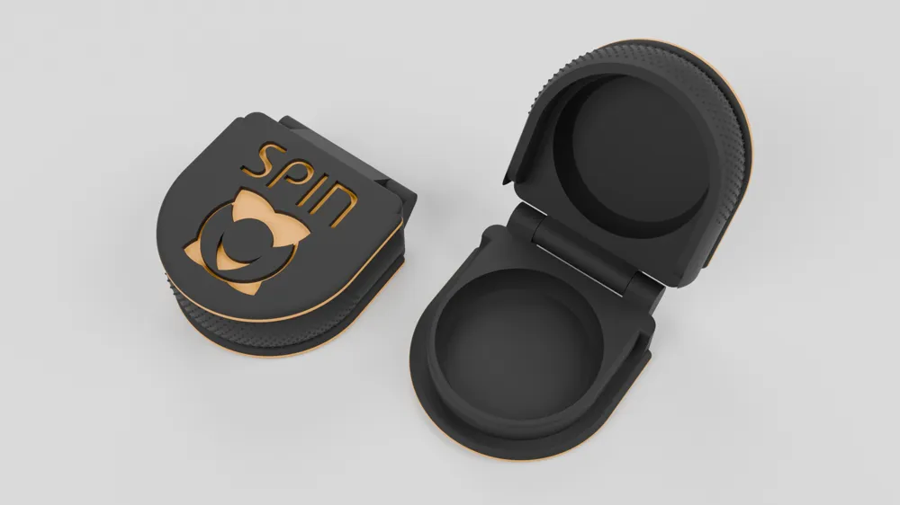 Spinner Container for Gyro Fidget Spinner V2 by Bungleboy - MakerWorld