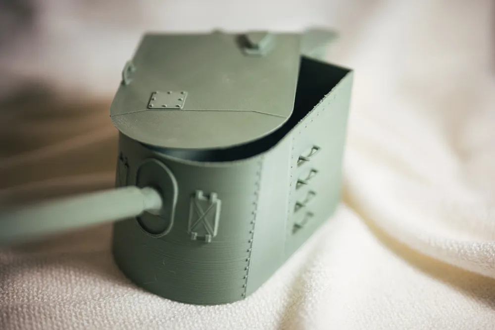 Naval Gun-Like Watering Can「14cm単装散水砲B型」Small by govizlora - MakerWorld