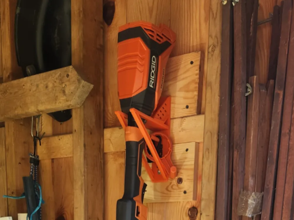 Ridgid R01201 Grass Trimmer Ultimate Wall Mount by Inky MakerWorld ...