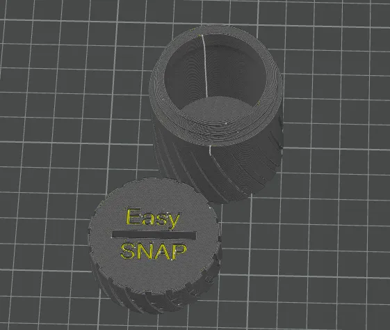 Easy Snap Cutter Blade Container by JonasBeer18 MakerWorld: Download ...