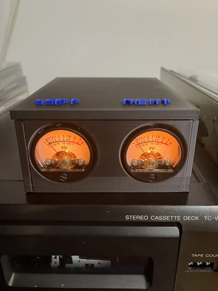 VU-Meter-Gehäuse – Kostenloses 3D-Druckmodell – MakerWorld