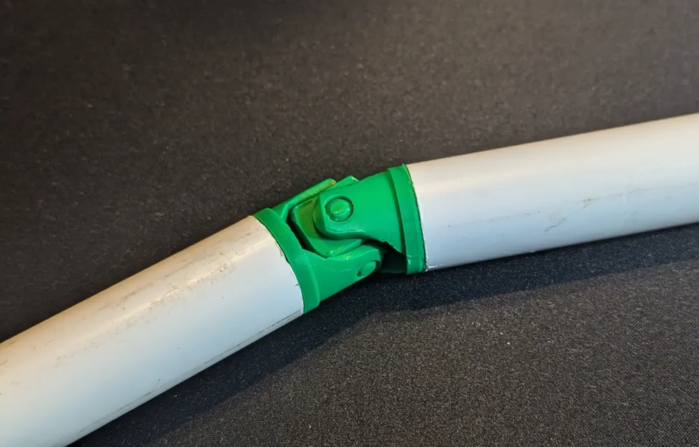 3/4" PVC Pipe U-Joint - Free 3D Print Model - MakerWorld