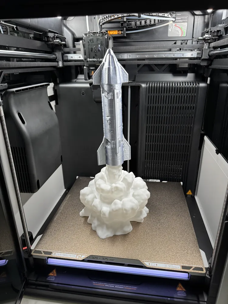 Despegue – La lámpara llama de cohete por HpInvent MakerWorld: Descarga Modelos 3D Gratuitos