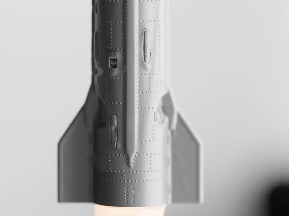 Despegue – La lámpara llama de cohete por HpInvent MakerWorld: Descarga Modelos 3D Gratuitos