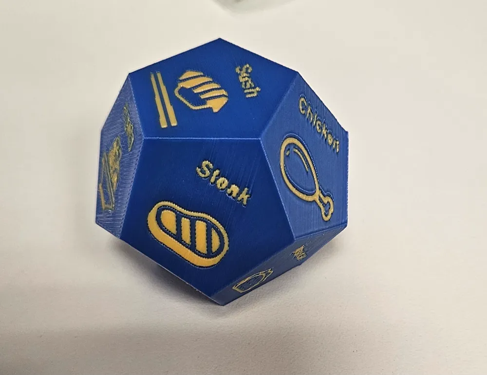 Food Decision Dice by FaisTonShow - MakerWorld