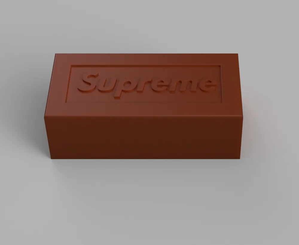 Supreme Brick by Pepe Le Spooder👨‍🚒🚒 - MakerWorld
