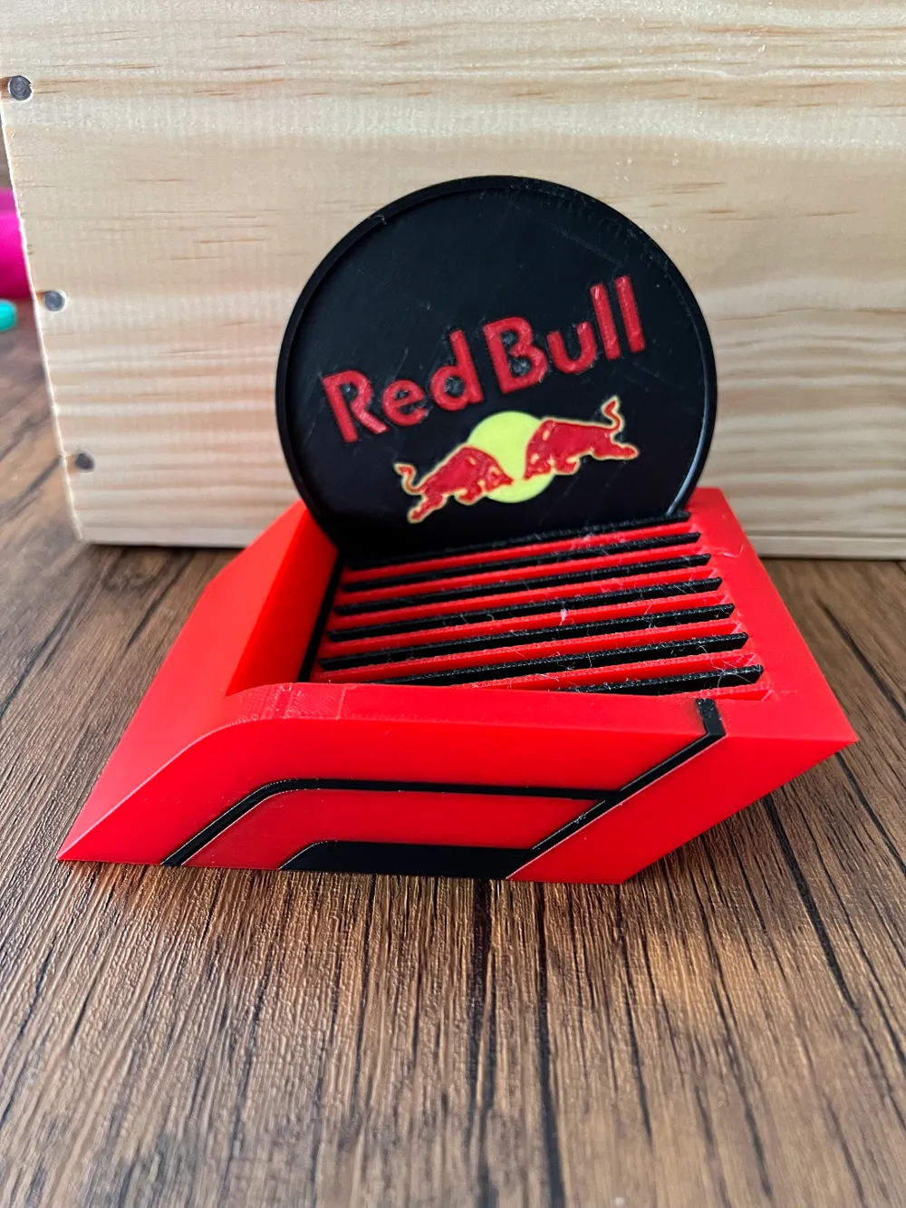 Formula 1 Coasters with Holder by DCprint - MakerWorld