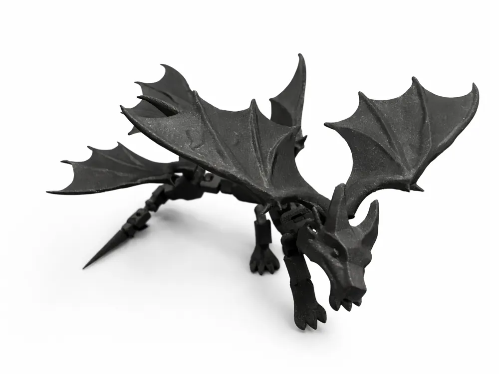 Mecha Dragon - Free 3D Print Model - MakerWorld