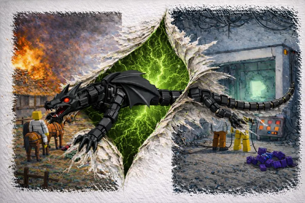 Mecha Dragon - Free 3D Print Model - MakerWorld