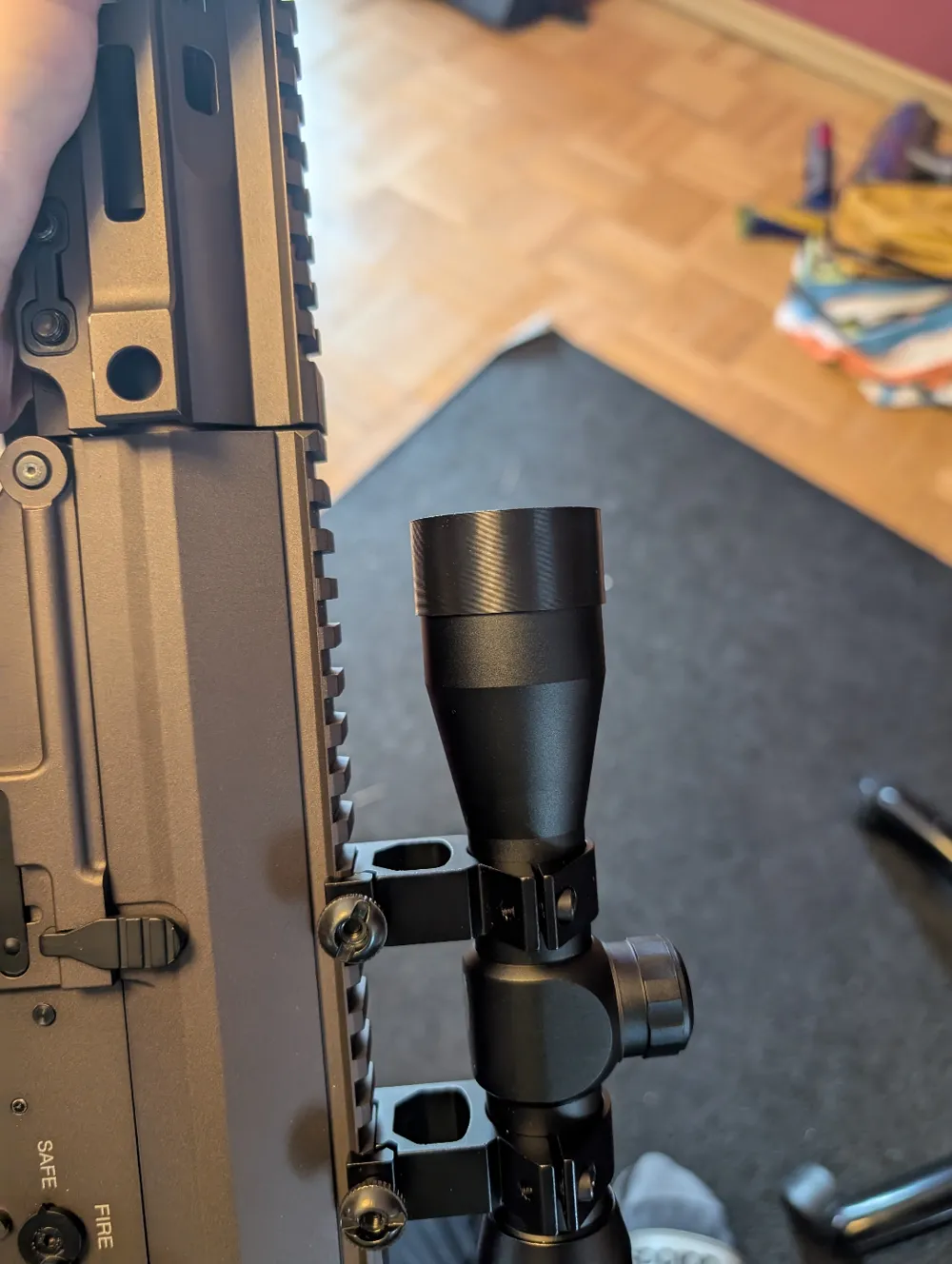 Configurable Killflash for Scopes (Airsoft) - Free 3D Print Model ...