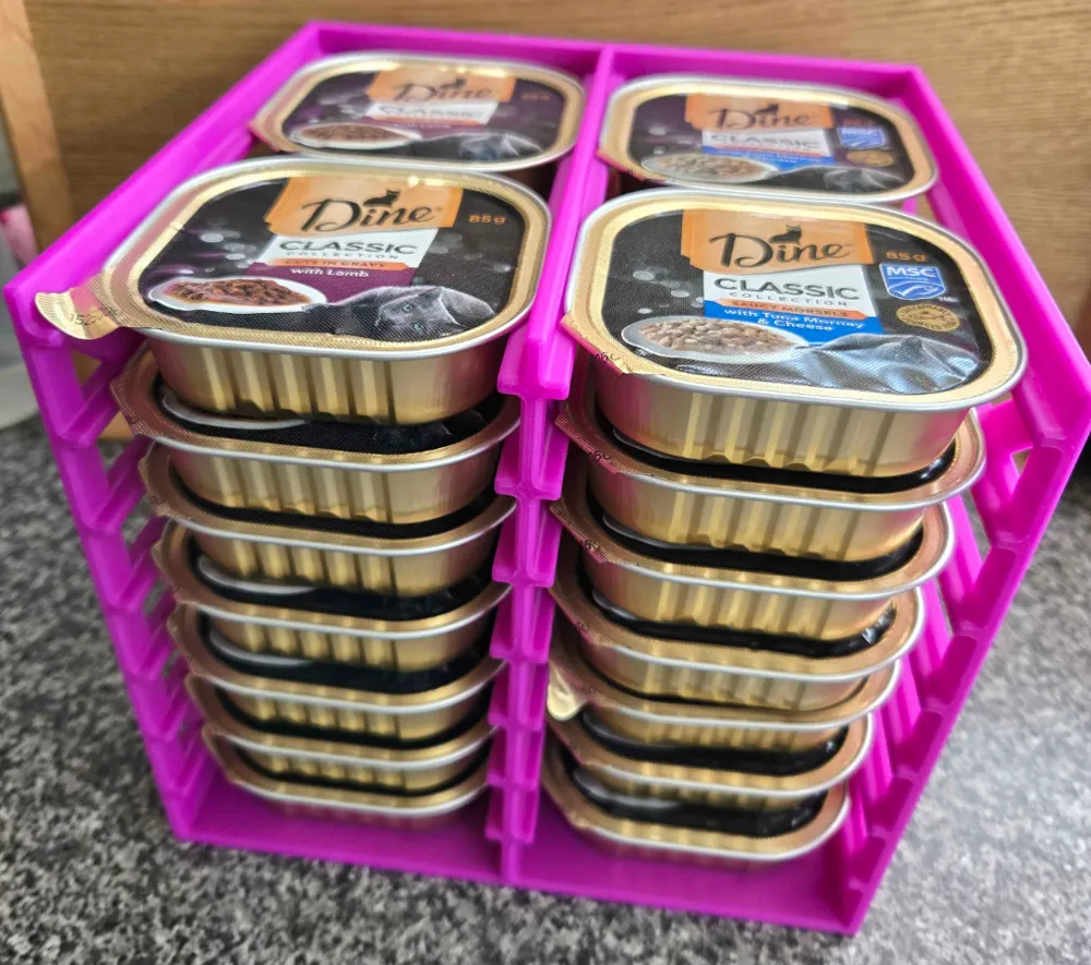 Pet food tray storage by Maxim Srour - MakerWorld