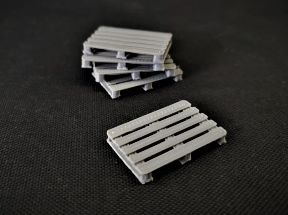 Miniature Pallets for Table top Games Diorama by 3D Delight - MakerWorld